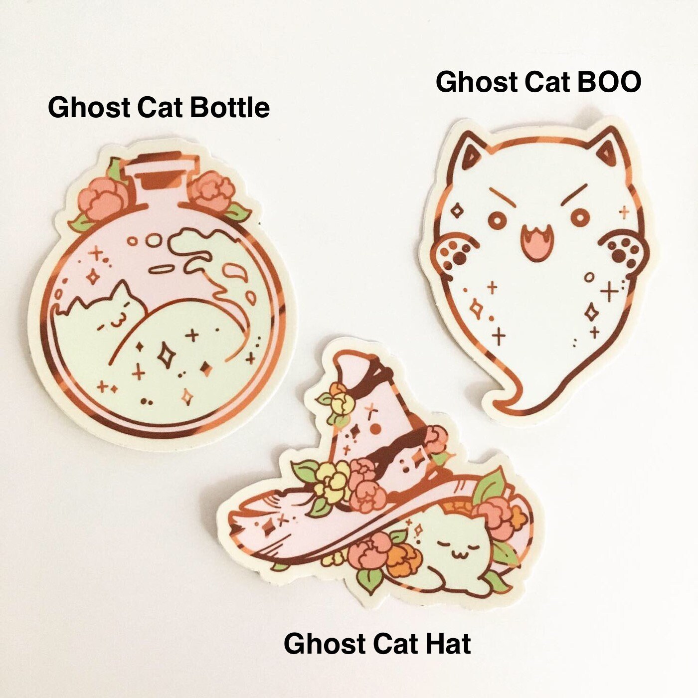 Cute 3 Vinyl Stickers ASSORTED | Etsy