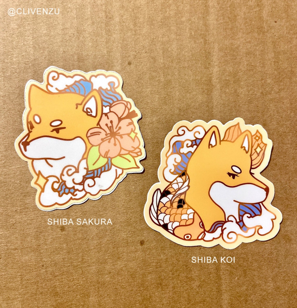 Cute 3 Vinyl Stickers ASSORTED | Etsy Canada