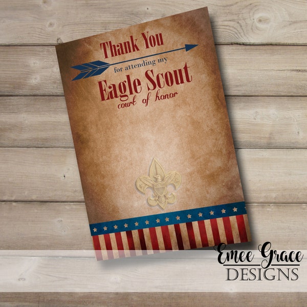 Eagle Scout Printables - Etsy