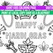 Giant Mardi Gras Kids Coloring Poster - Etsy
