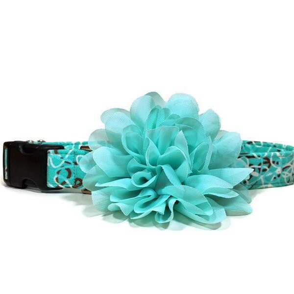 Dog Collar Flower - Etsy