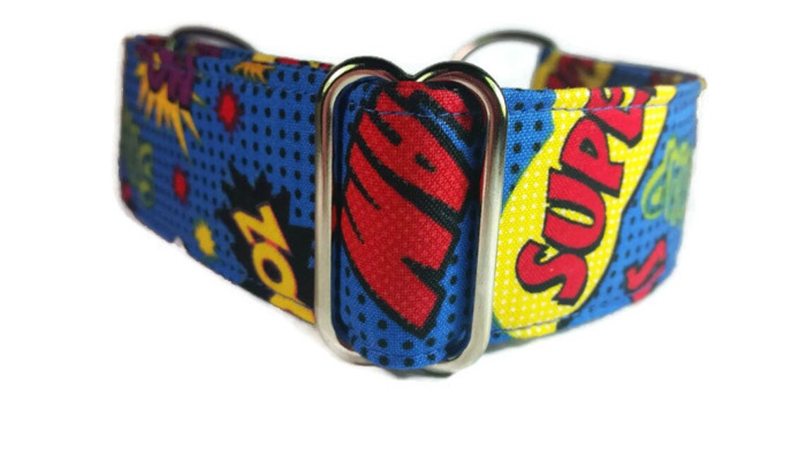 Comic Book Collar Dog Collar Geek Collar Made to Order | Etsy