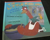The LITTLE RED HEN Makes A Pizza 1999 by Philemon Sturges Vintage ...