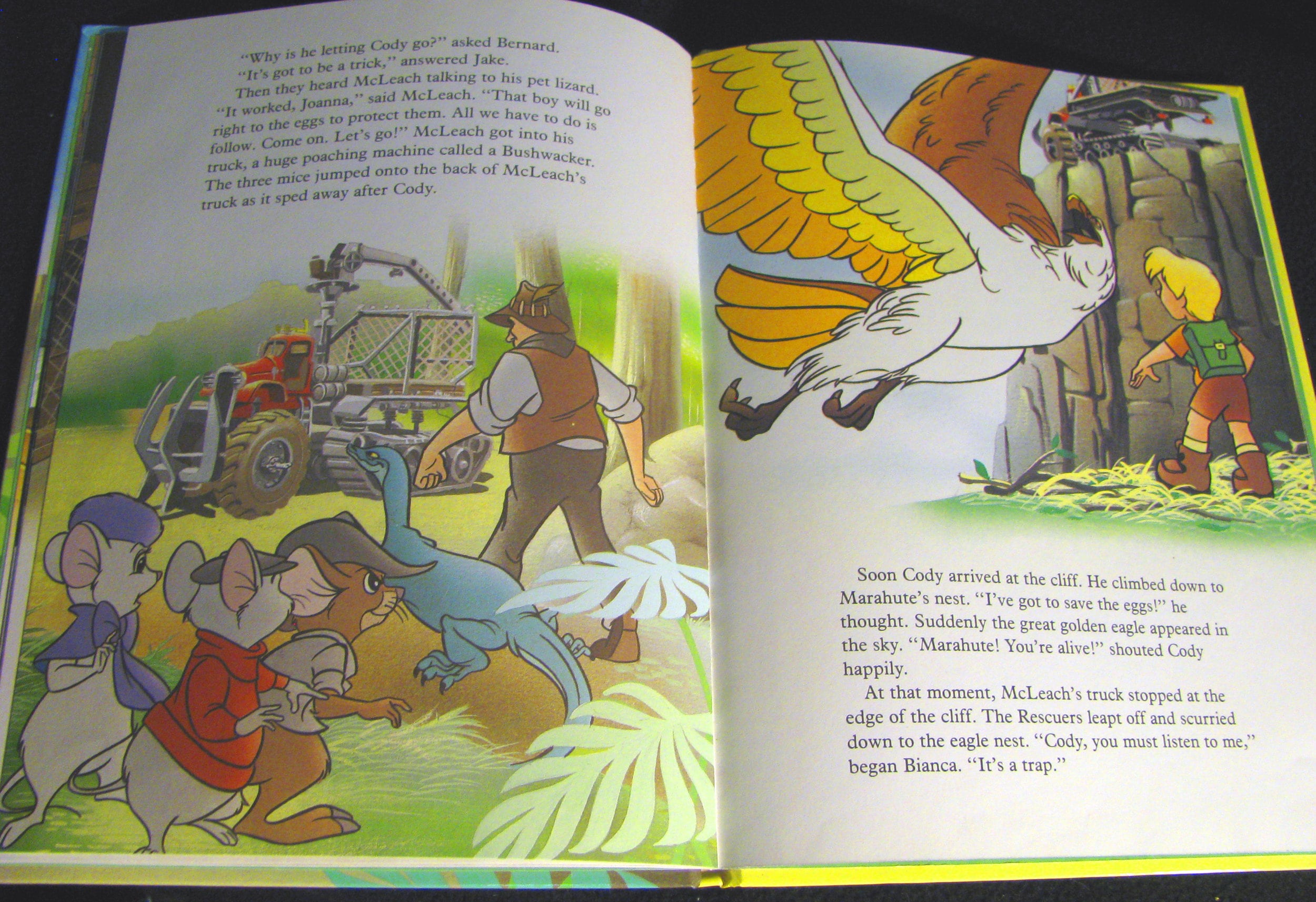 The RESCUERS DOWN UNDER 1992 Like New A Vintage Disney Big - Etsy