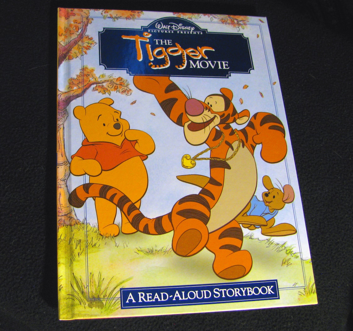 THE TIGGER MOVIE 2000 Disney's Vintage Read-aloud Storybook Like New ...