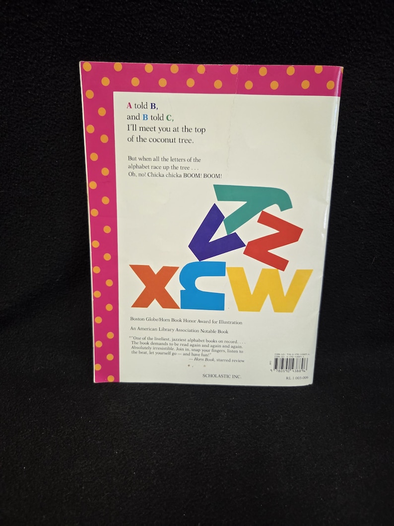 CHICKA CHICKA Boom Boom (1989) by Bill Martin Jr - Vintage Children's ...