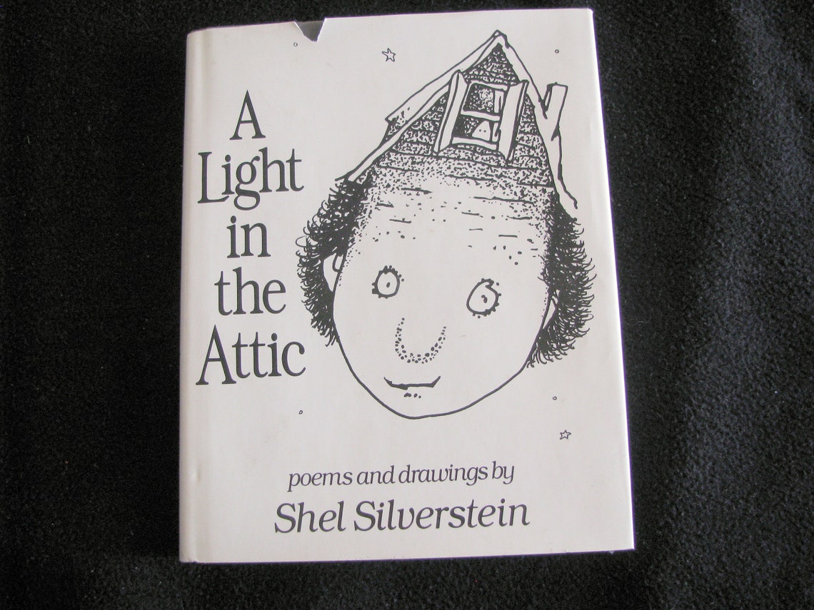 A LIGHT in the ATTIC 1981 by Shel Silverstein Vintage Children's Poetry ...