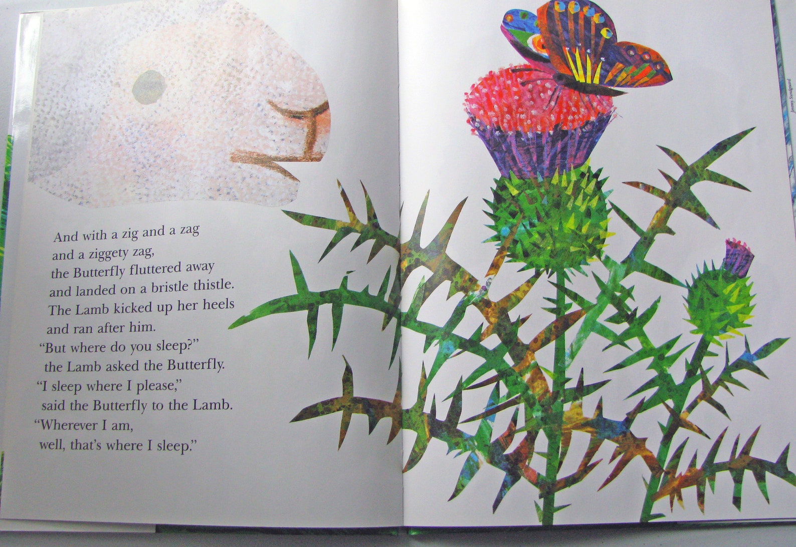 The LAMB and the BUTTERFLY (1988) by Arnold Sundgaard - Like NEW ...