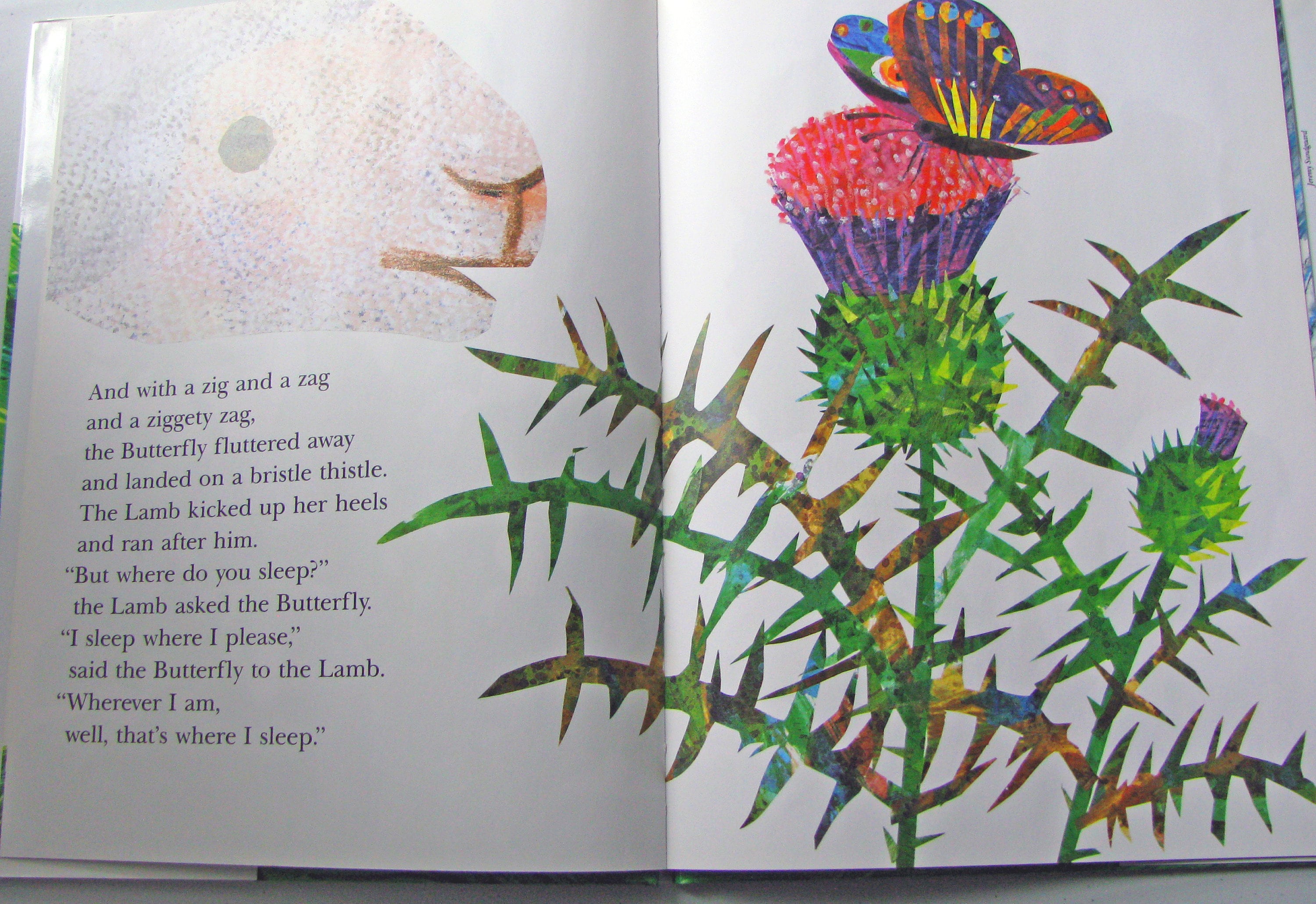 The LAMB and the BUTTERFLY (1988) by Arnold Sundgaard - Like NEW ...