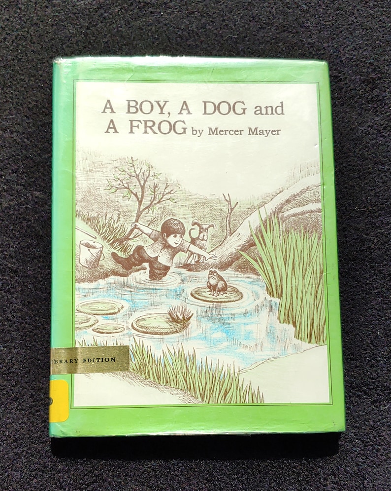 A Boy, A Dog and A Frog - by Mercer Mayer (1967) Very Good Condition ...
