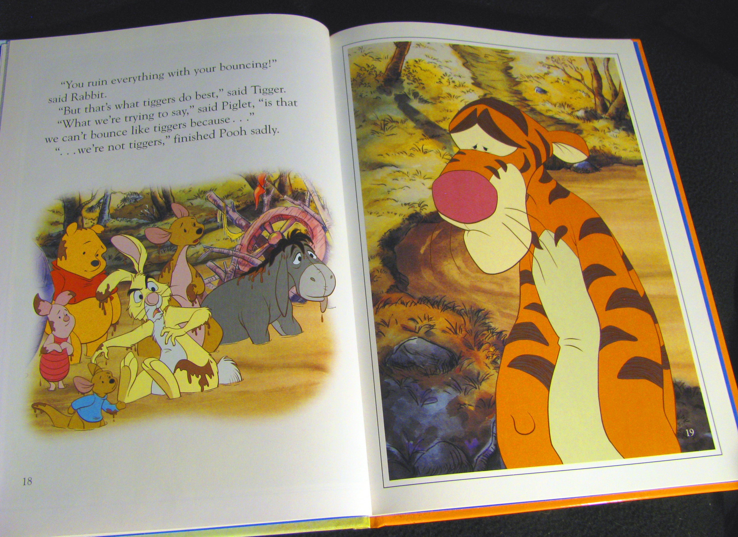 THE TIGGER MOVIE 2000 Disney's Vintage Read-aloud Storybook Like New ...