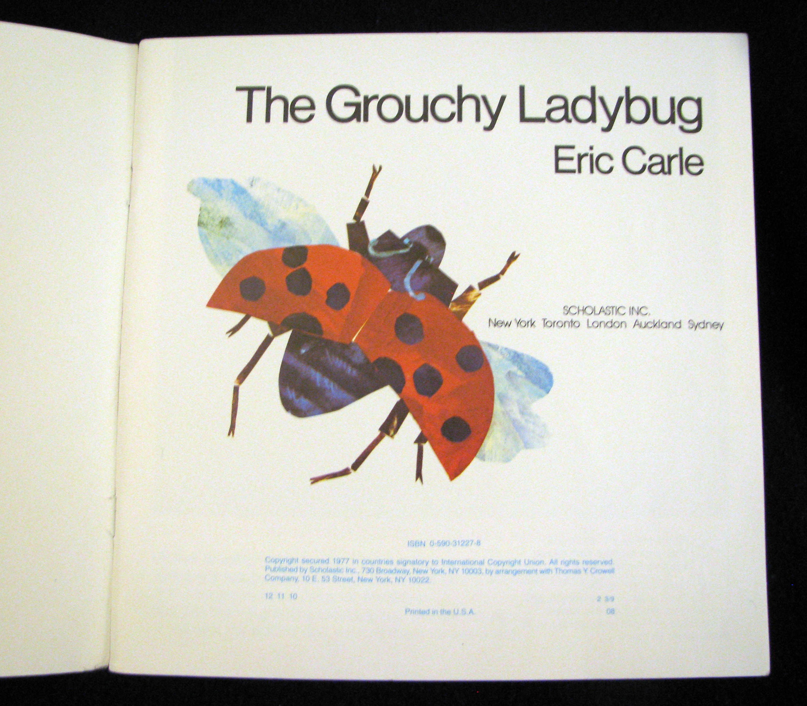 The Grouchy Ladybug Story