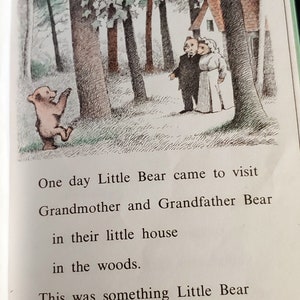 LITTLE BEAR'S VISIT (1989) Vintage Children's Book by Maurice Sendak ...