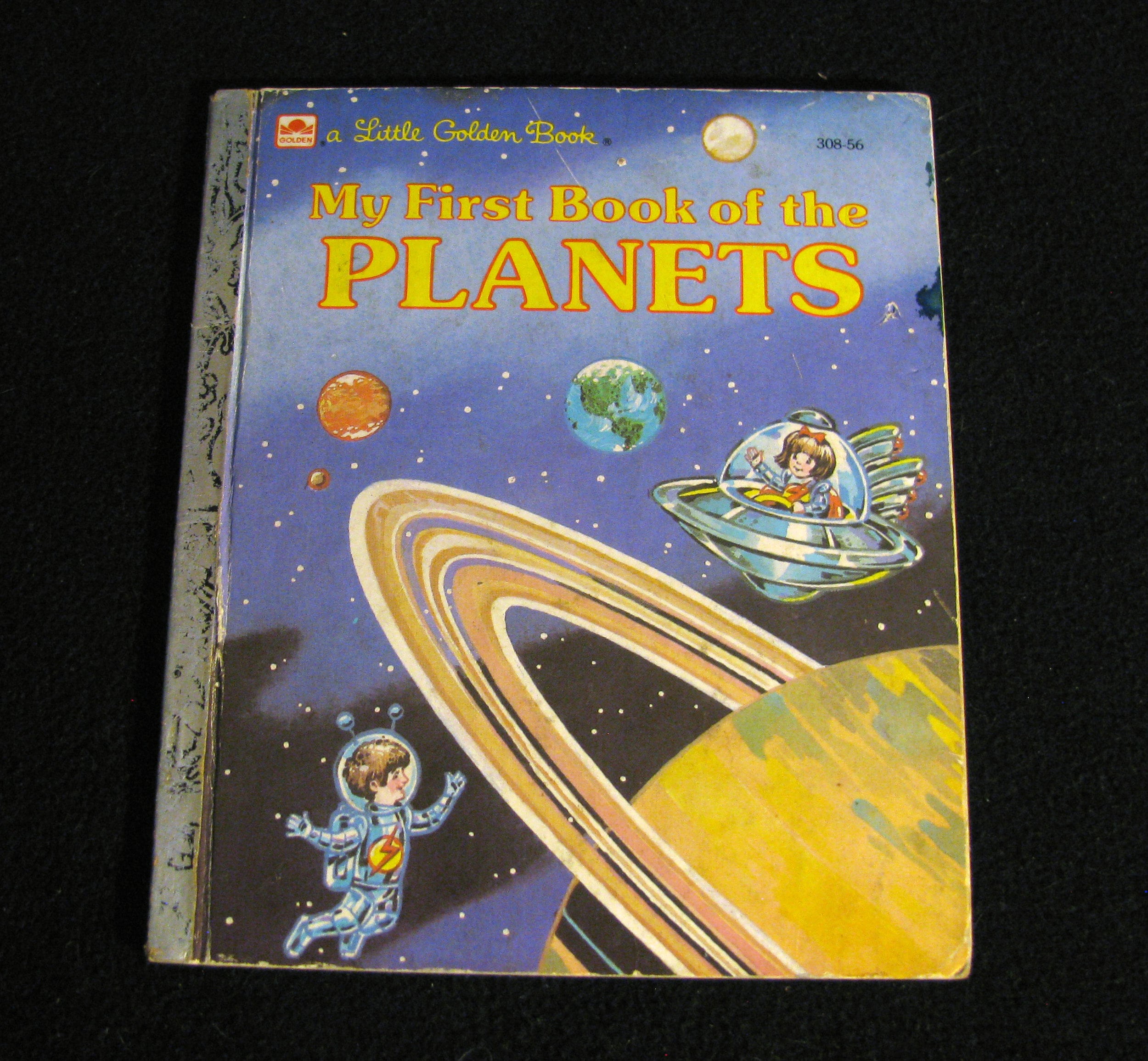 My FIRST BOOK of the PLANETS (1985) Little Golden Book - Non-fiction ...