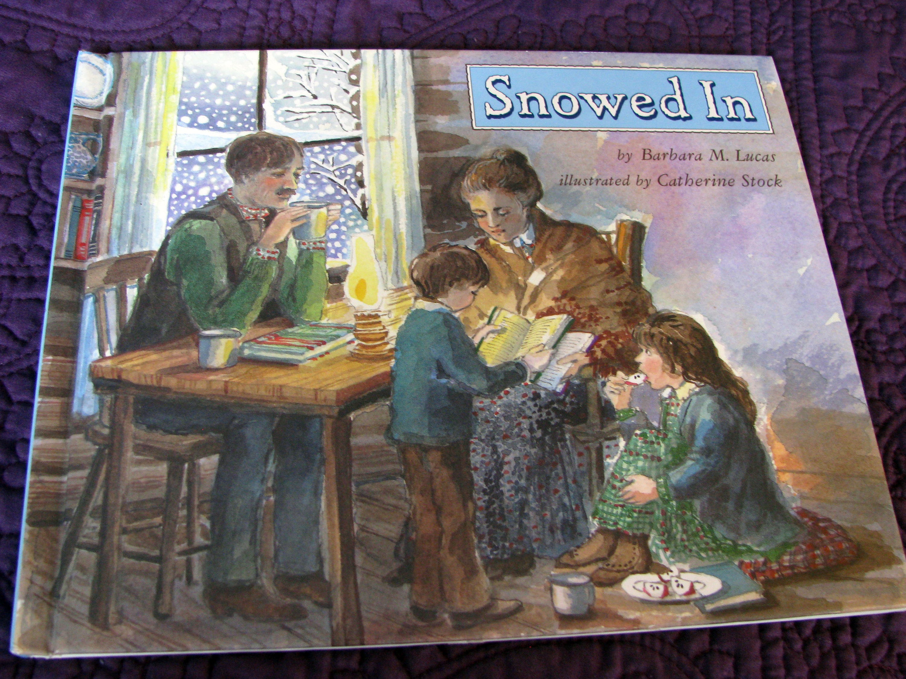 SNOWED IN 1993 by Barbara M. Lucas Vintage Children's Book Like New ...
