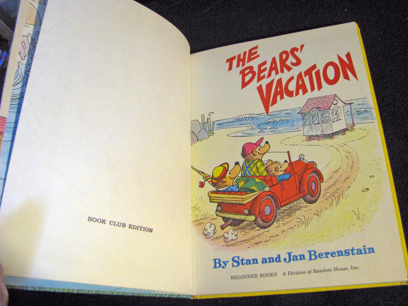 THE BEARS' VACATION (1968) by Stan & Jan Berenstain - Vintage Children ...