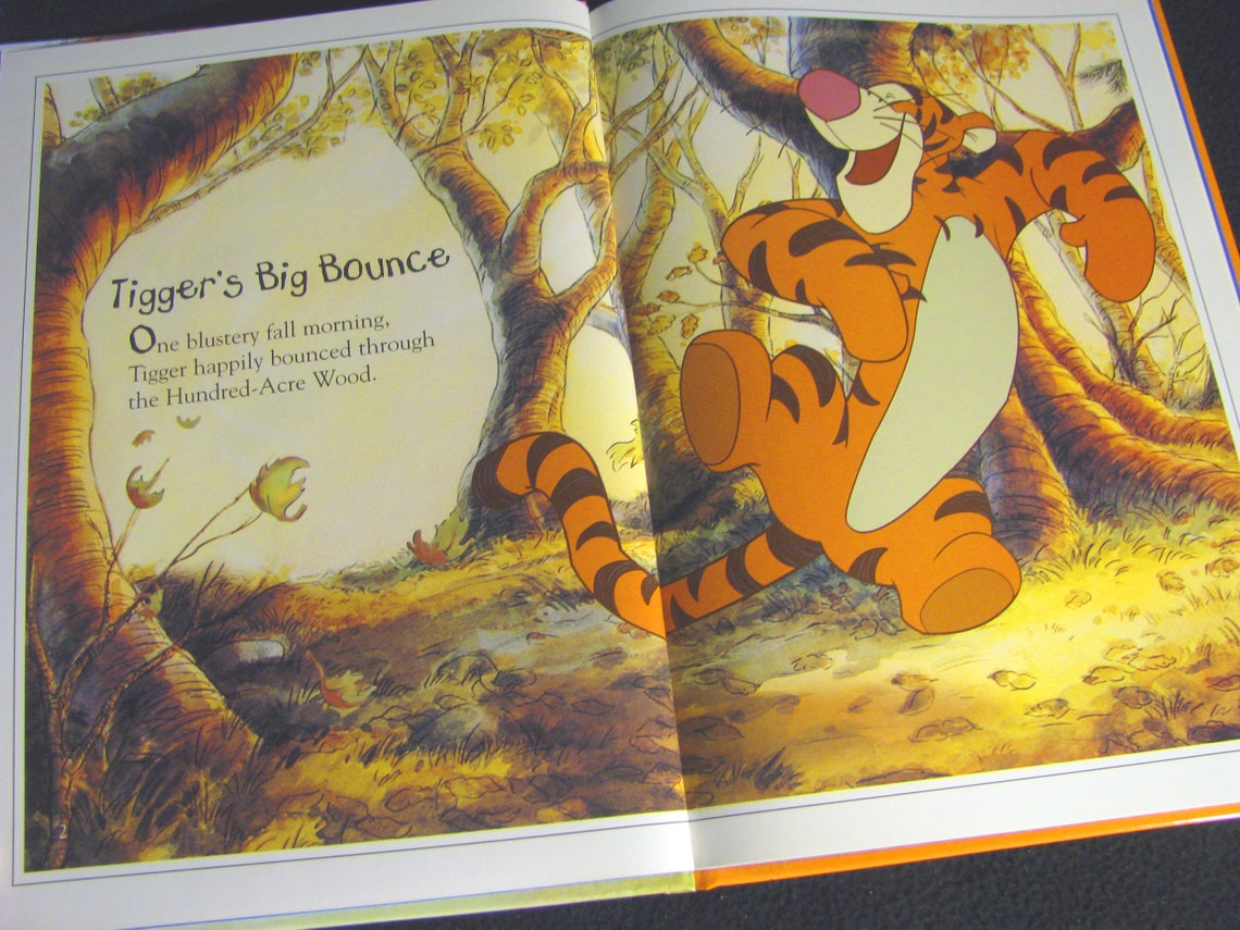 THE TIGGER MOVIE 2000 Disney's Vintage Read-aloud Storybook Like New ...