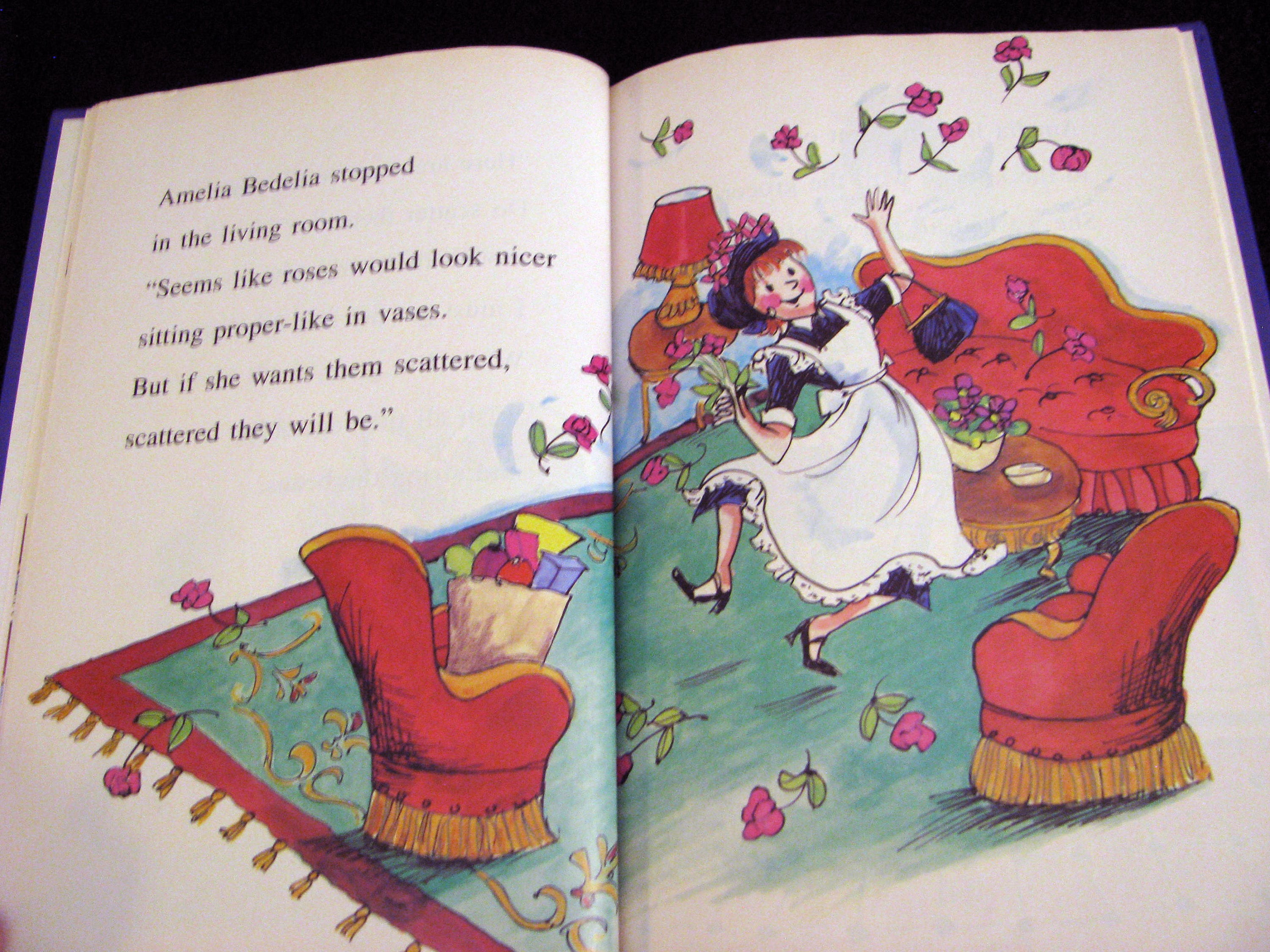 Thank You, AMELIA BEDELIA (1993) by Peggy Parish - Vintage Children's ...