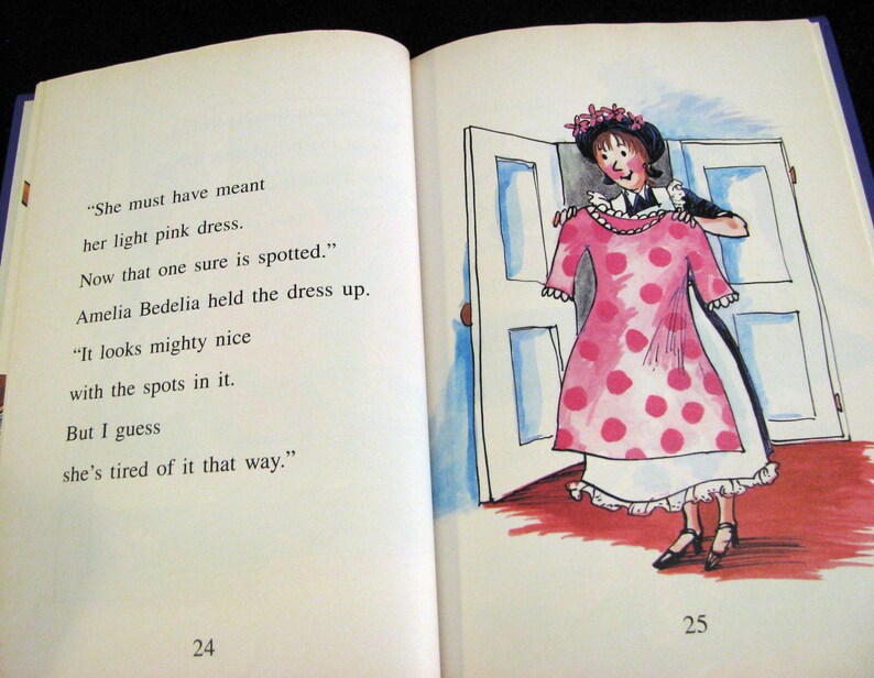Thank You, AMELIA BEDELIA (1993) by Peggy Parish - Vintage Children's ...