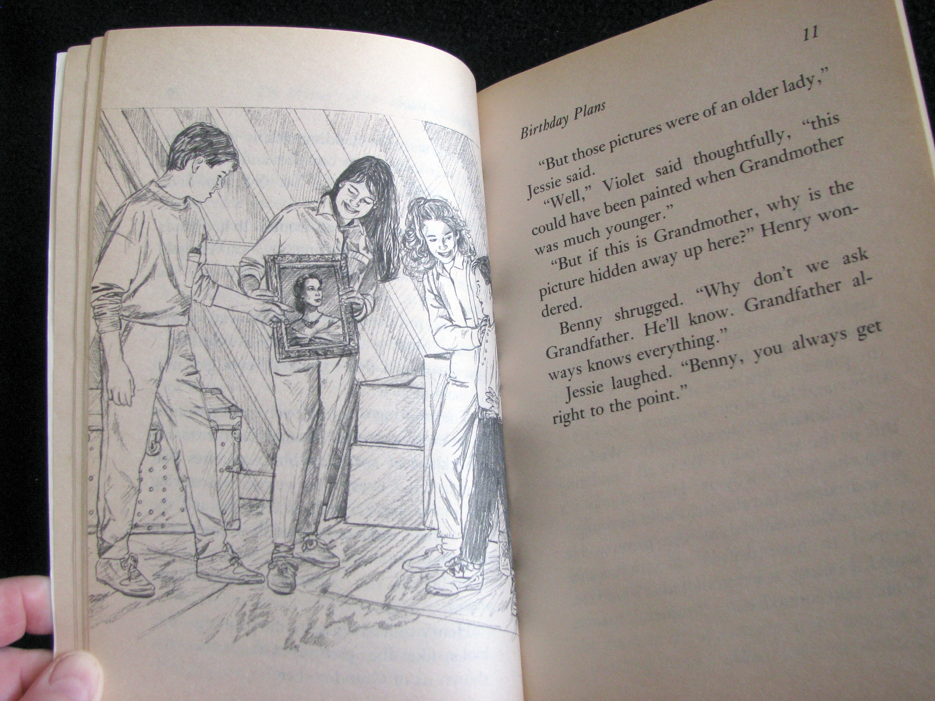 The BOXCAR CHILDREN the Mystery of the Hidden Painting (1992) by ...