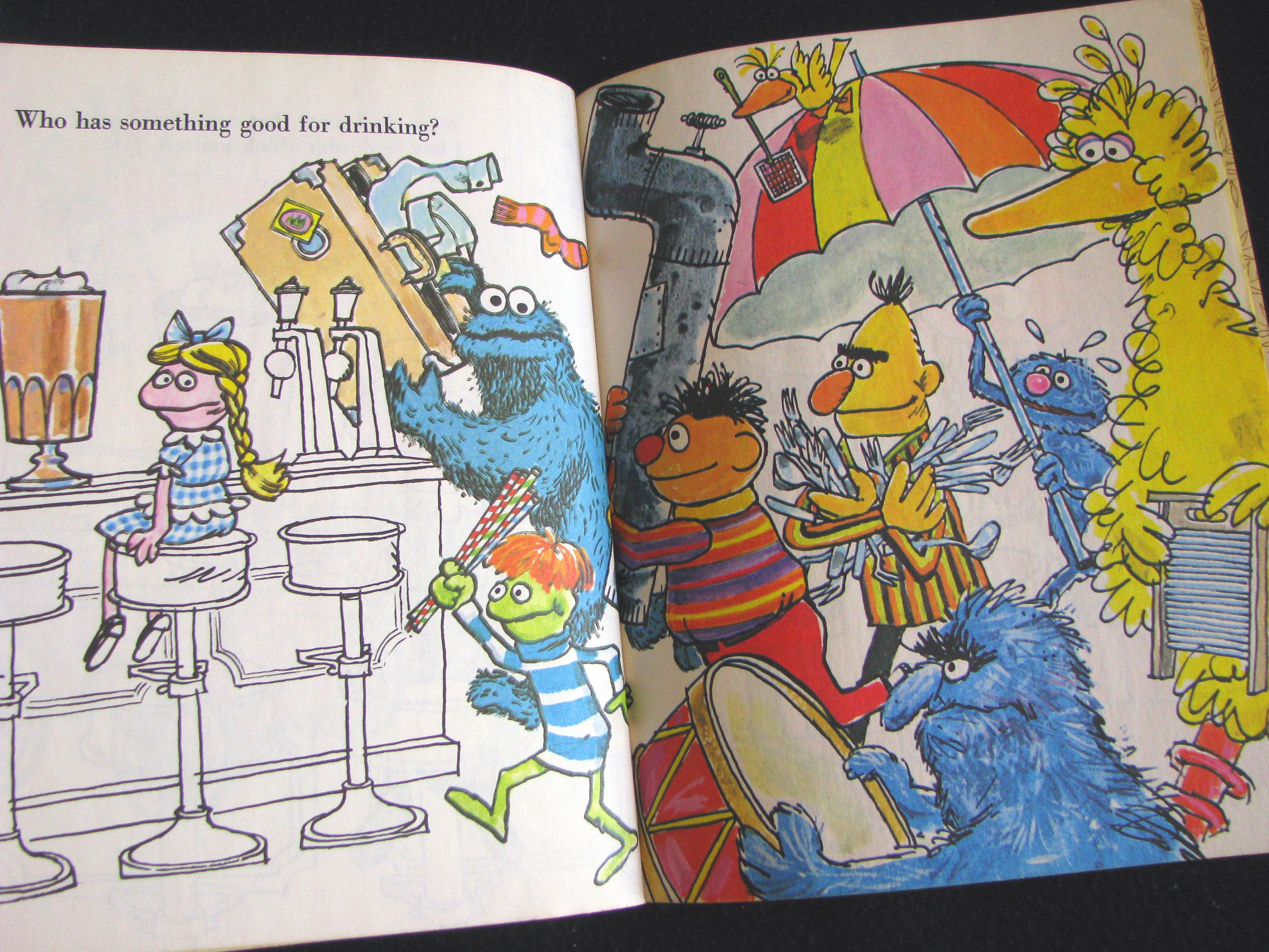 The TOGETHER BOOK (1981) Sesame Street Little Golden Book - Vintage ...
