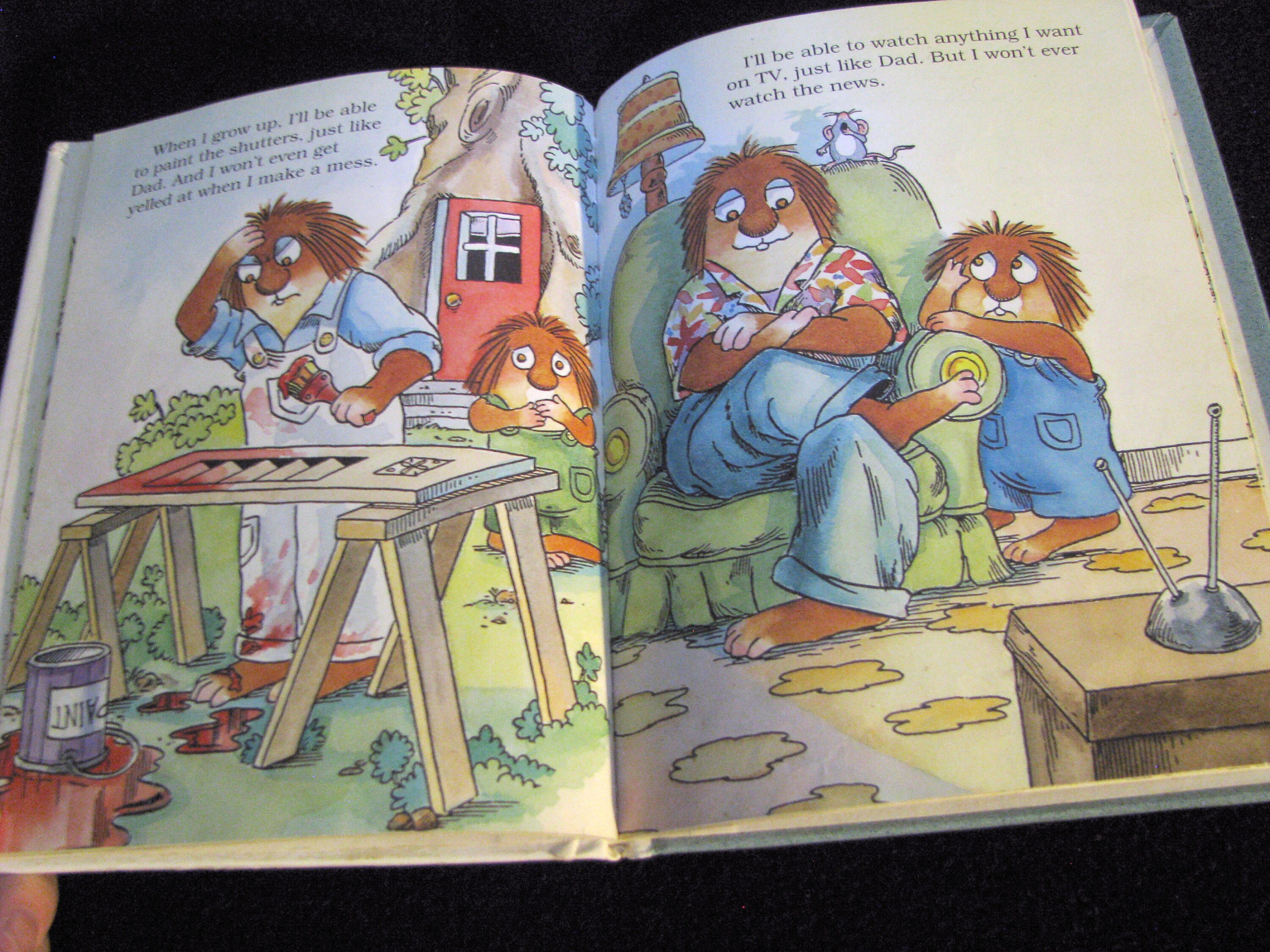 JUST LIKE DAD Little Critter Book (1993) by Gina and Mercer Mayer ...