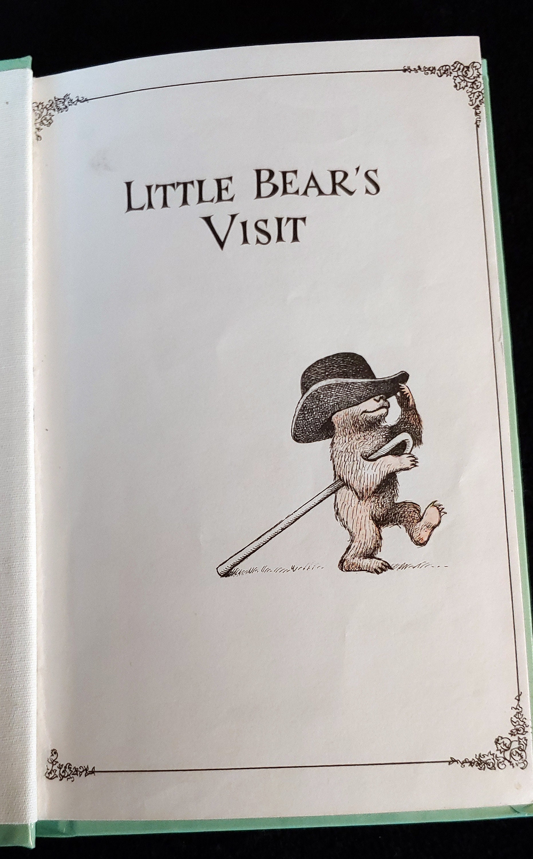 LITTLE BEAR'S VISIT (1989) Vintage Children's Book by Maurice Sendak ...