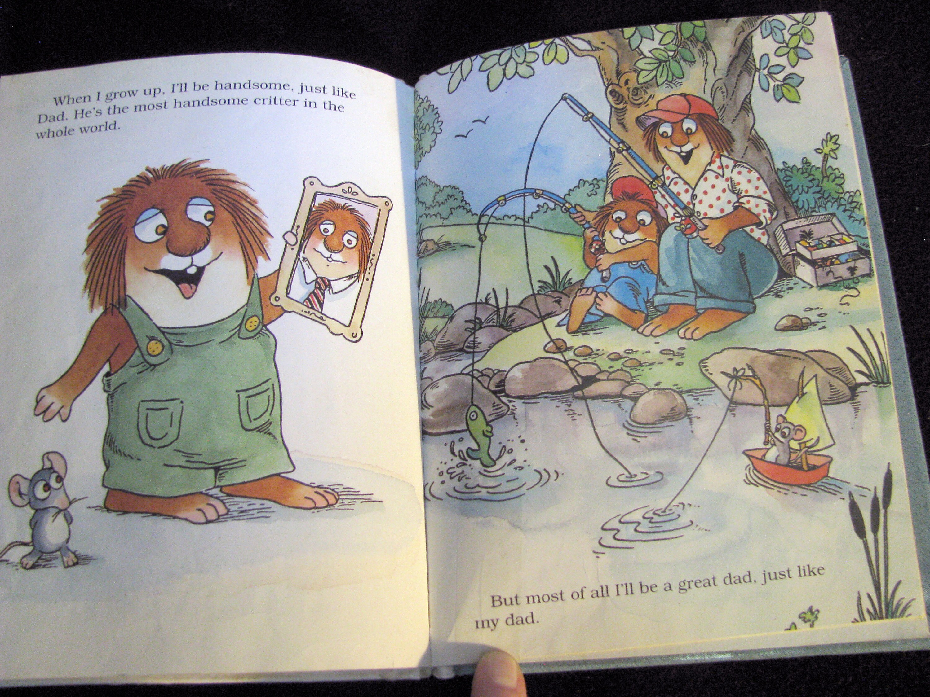 JUST LIKE DAD Little Critter Book 1993 by Gina and Mercer - Etsy