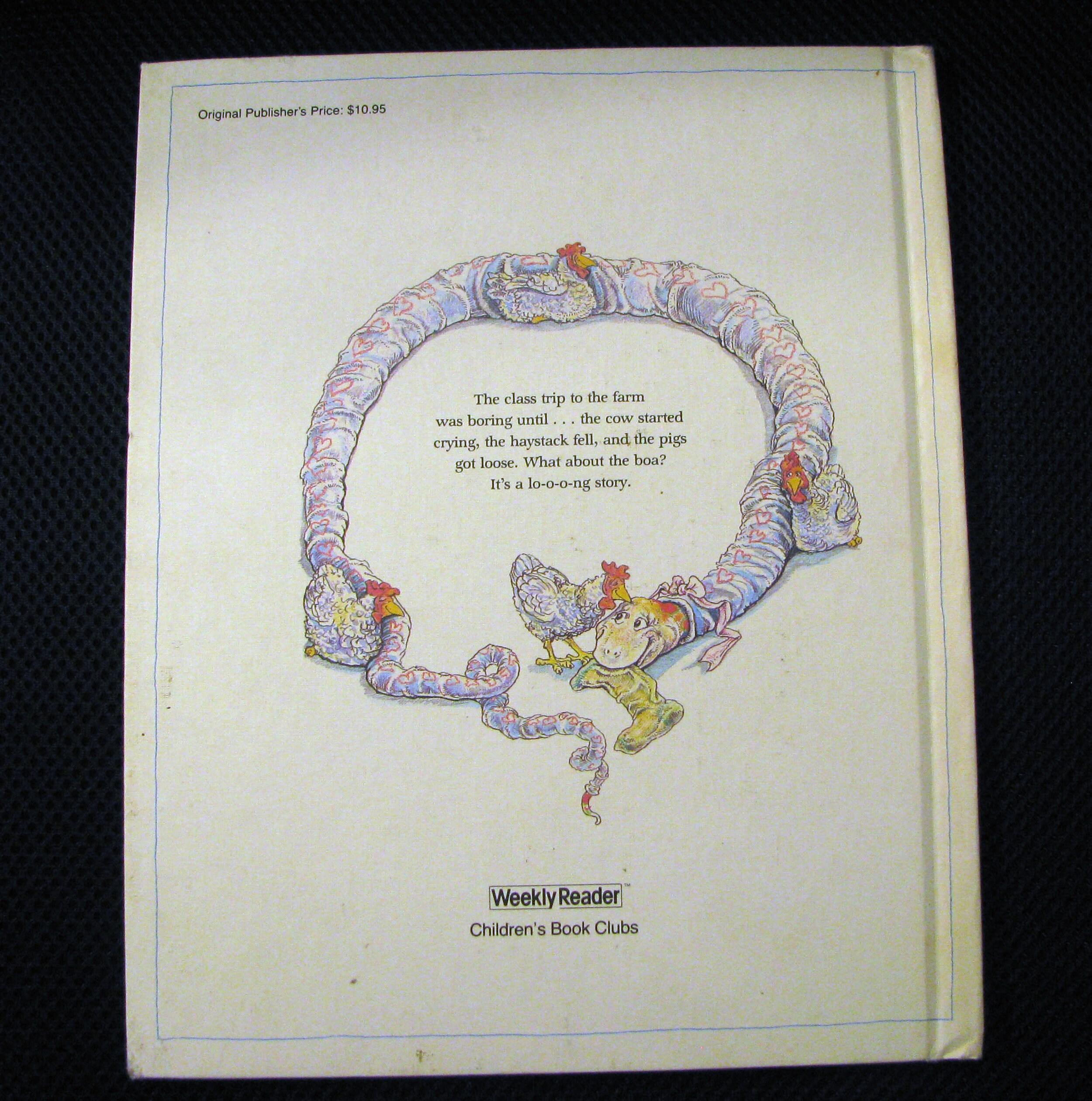 The Day JIMMY'S BOA Ate The Wash 1980 Libro infantil vintage Buen ...