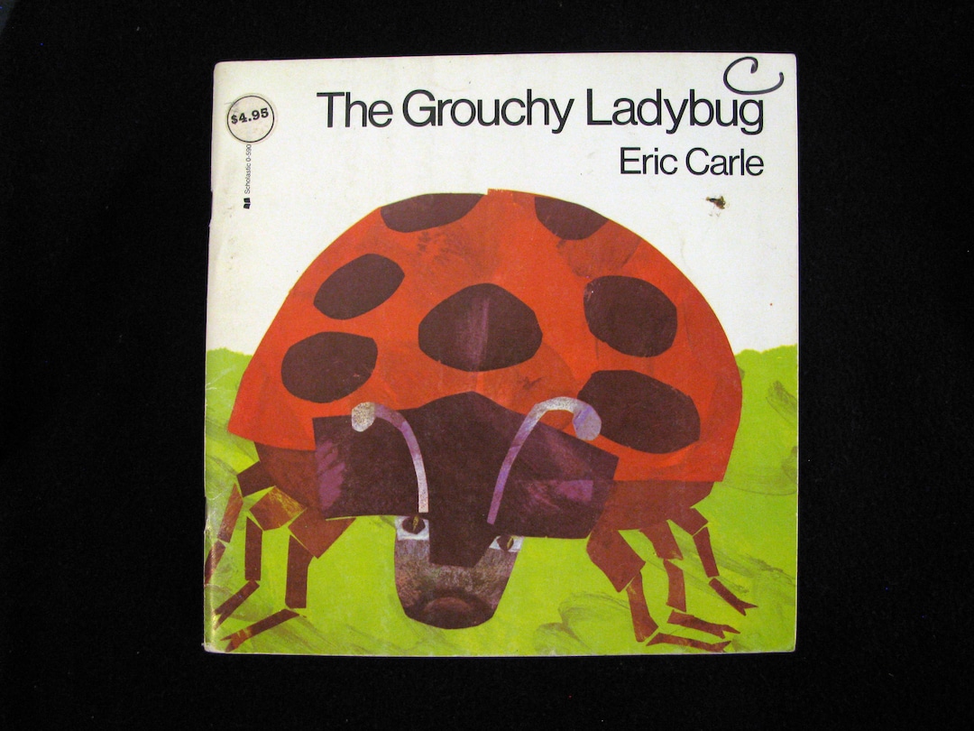 The GROUCHY LADYBUG (1977) Illustrated by Eric Carle - Excellent ...