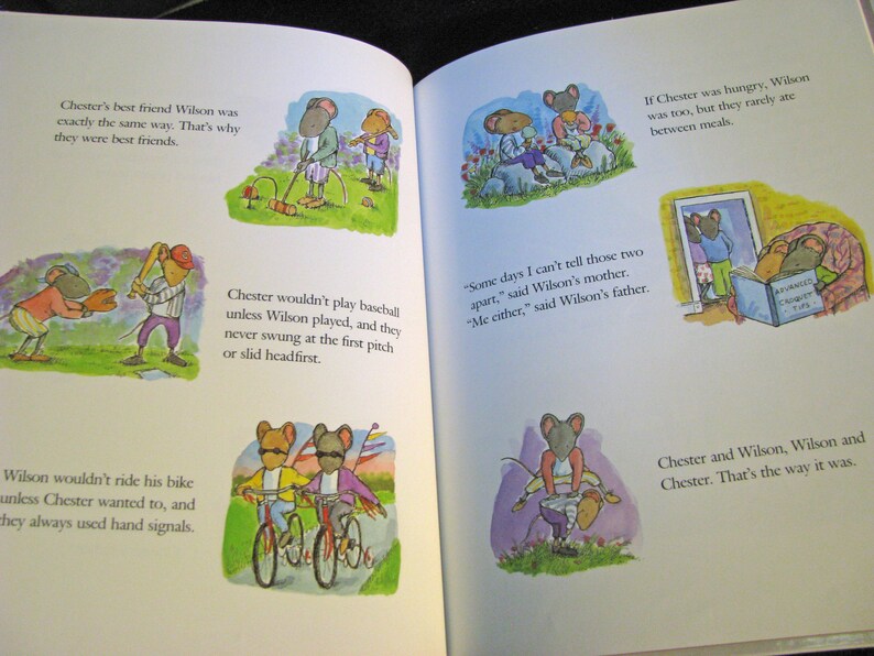 CHESTER'S WAY (1988) by Kevin Henkes - Vintage Children's Book ...