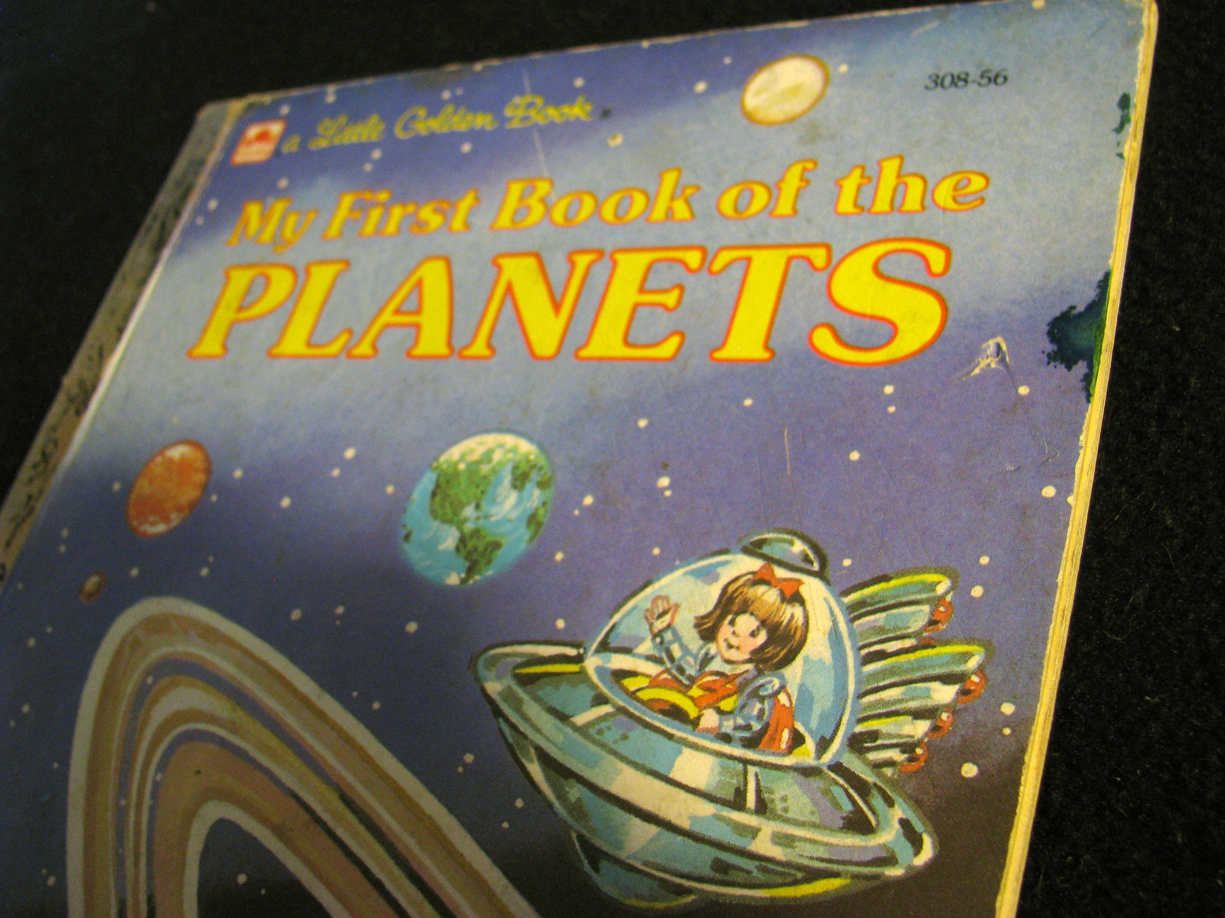 My FIRST BOOK of the PLANETS (1985) Little Golden Book - Non-fiction ...