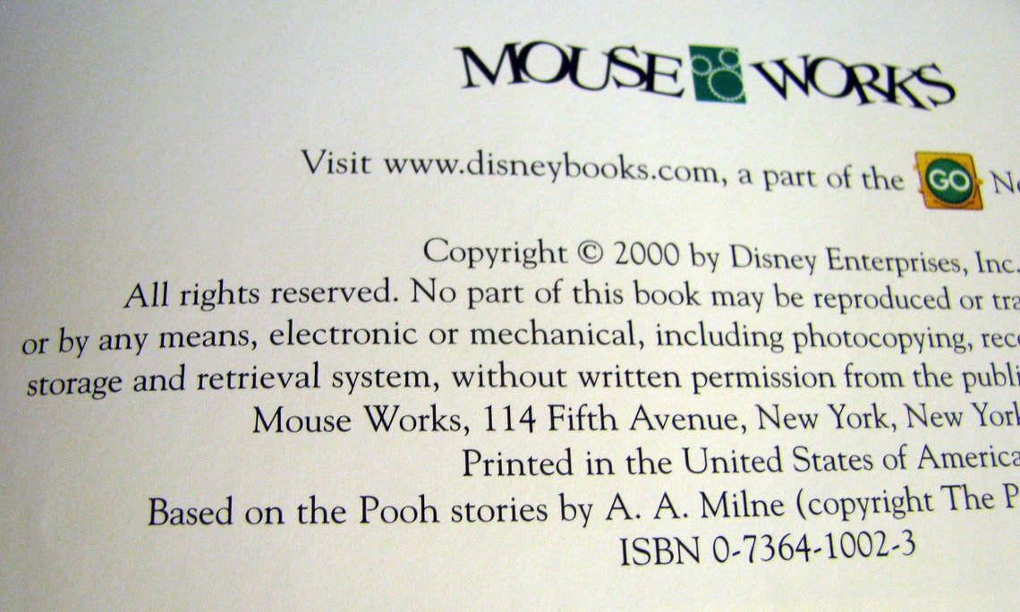 THE TIGGER MOVIE 2000 Disney's Vintage Read-aloud Storybook Like New ...