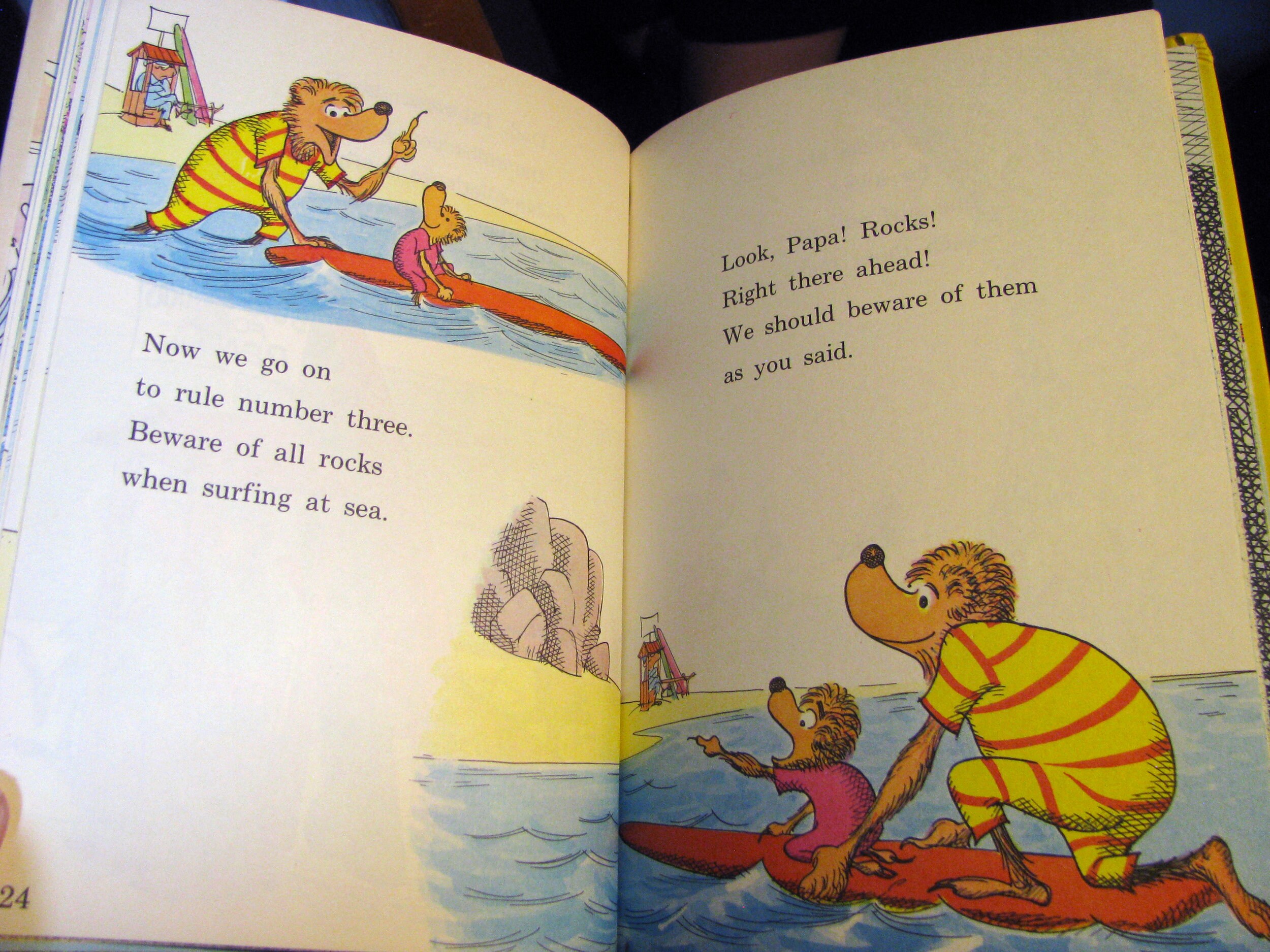 THE BEARS' VACATION (1968) by Stan & Jan Berenstain - Vintage Children ...