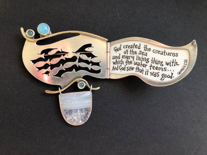 Striped Bass Pin/pendant - Etsy
