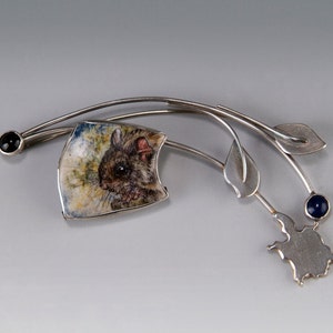 Flying Squirrel Box With Pin - Etsy