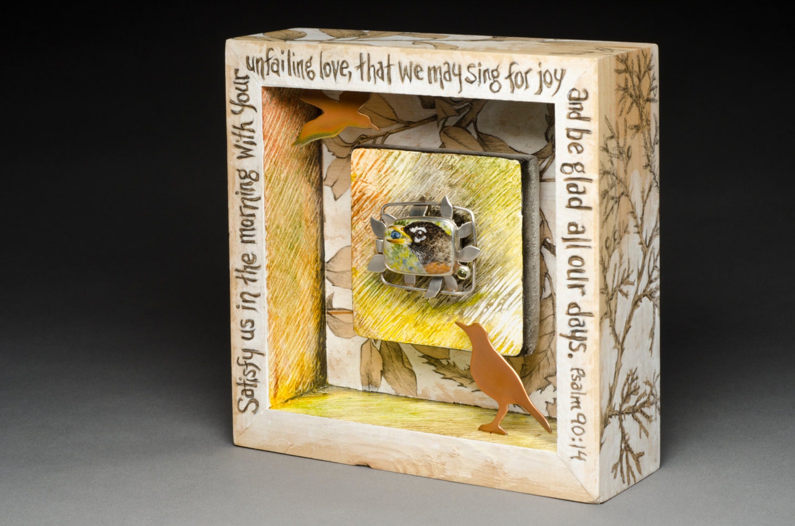 Robin Box With Pin/pendant - Etsy