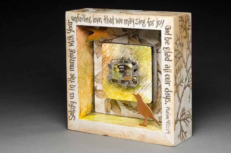 Robin Box With Pin/pendant - Etsy