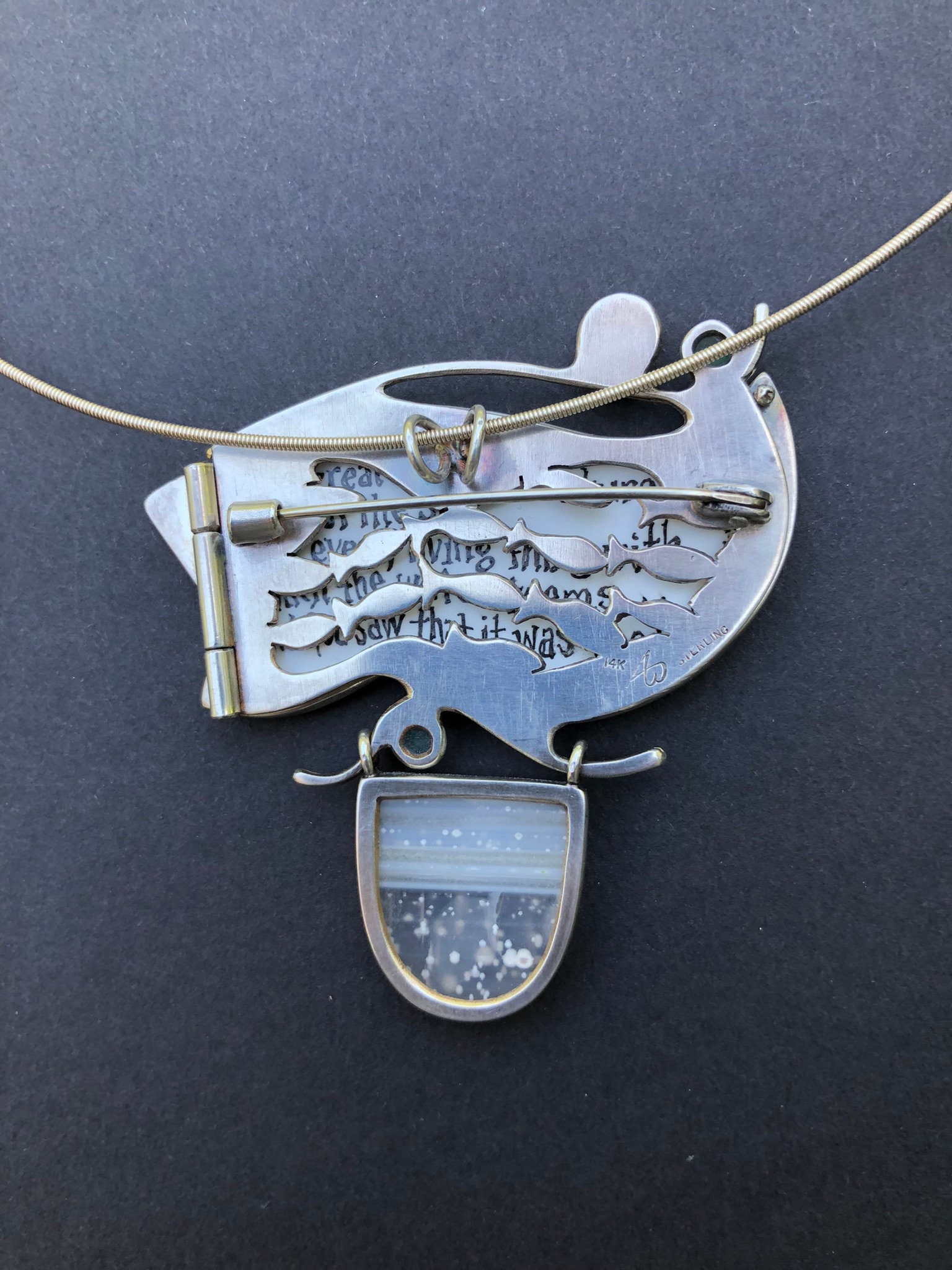 Striped Bass Pin/pendant - Etsy