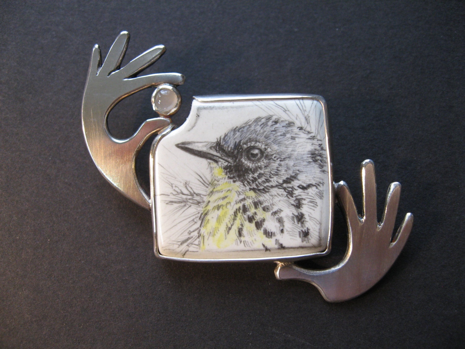 The Creator's Hands; Box and Pin/pendant - Etsy