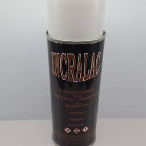 Incralac Metal Finish Coating for Brass, Copper, Bronze Items - Etsy