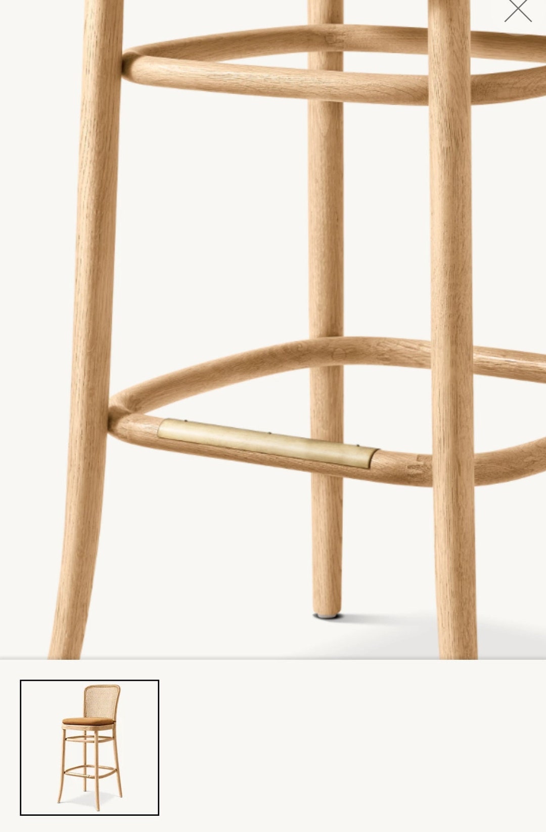 Cameron's Brass Bar Stool Trim (6) 9" X 2 1/8", 18 Gauge, .040"-sheared ...