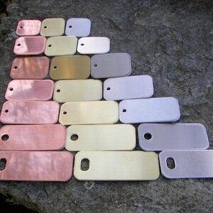 Brass Key Tags 1" X ..., (5-400) Key Fob, Copper, Brass OR Aluminum Key ...