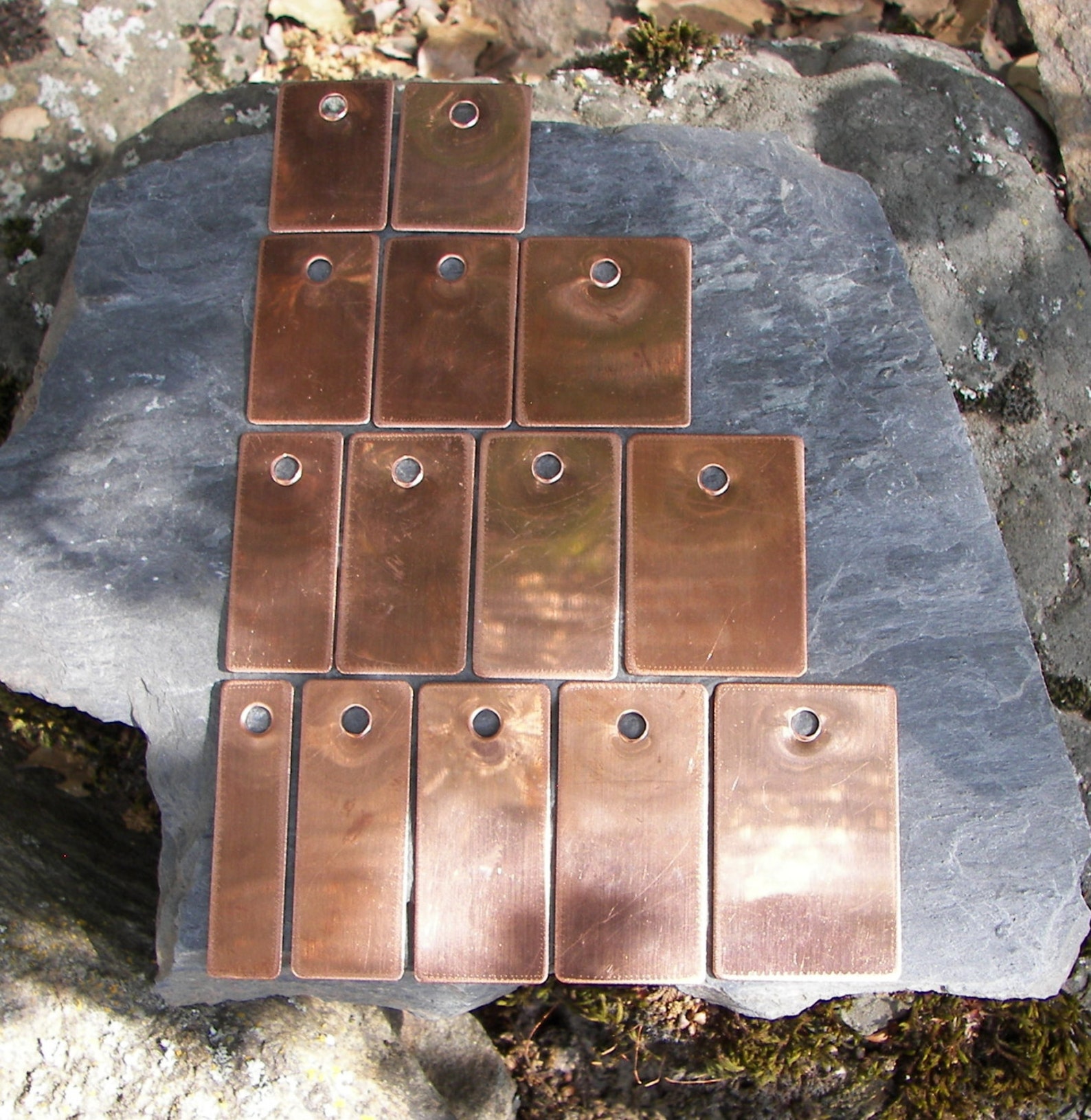 Copper Key Fob 50 21 Ga. .032 24 Ounce Key Chain - Etsy