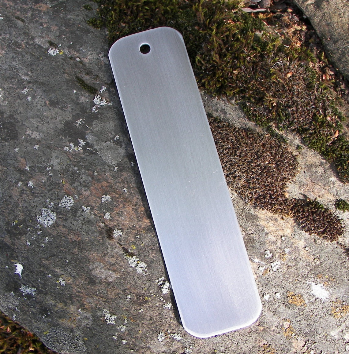 Aluminum 14 Ga. Bookmarks 1.25 X 6.25 - Etsy