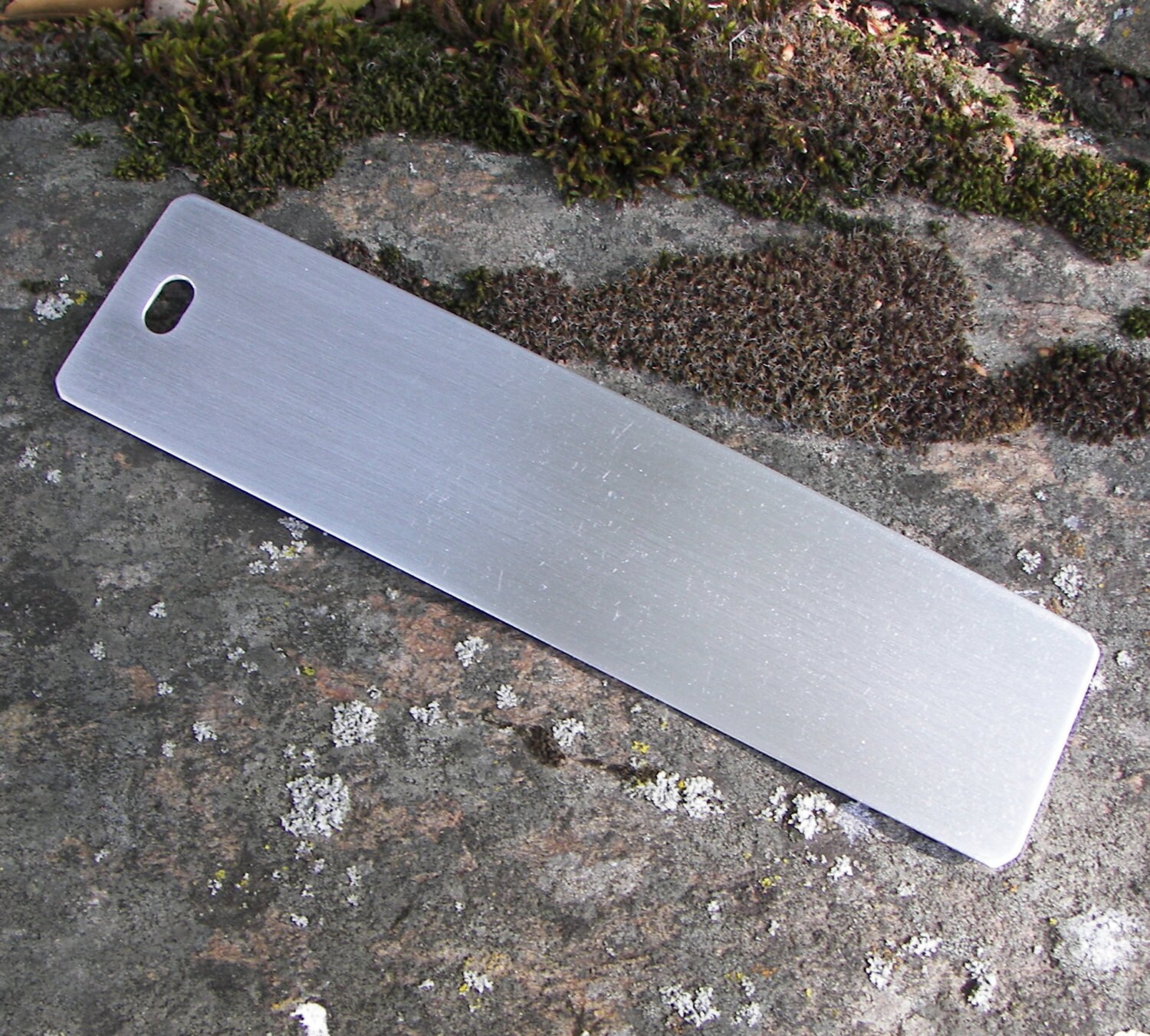 Aluminum 14 Ga. Bookmarks 1.25 X 6.25 - Etsy