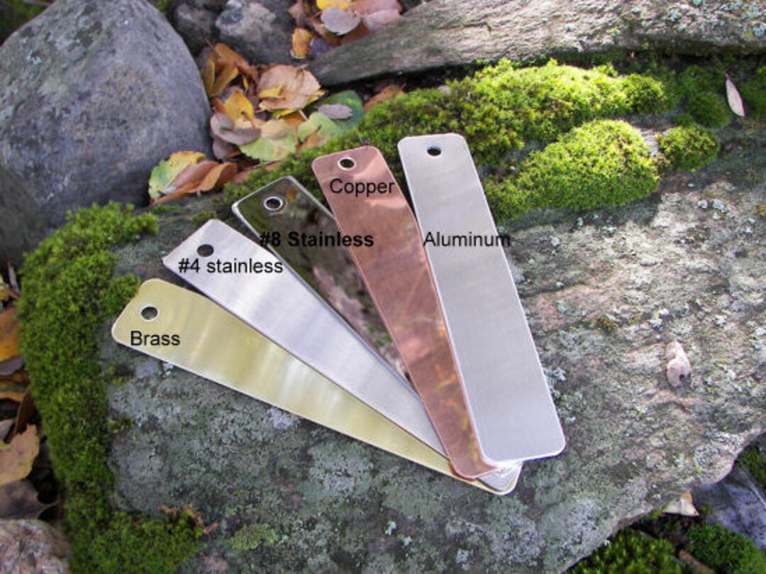 Jamie's Bookmarks 1" X 5" Aluminum and Copper (20 Each) Ready to ...
