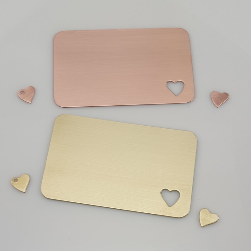 Copper Wallet Insert - Etsy