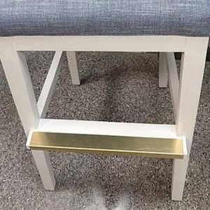 Dawn's Solid Brass Foot Rest Guards (set of 3)- 2" X 18.75", 16 Gauge ...
