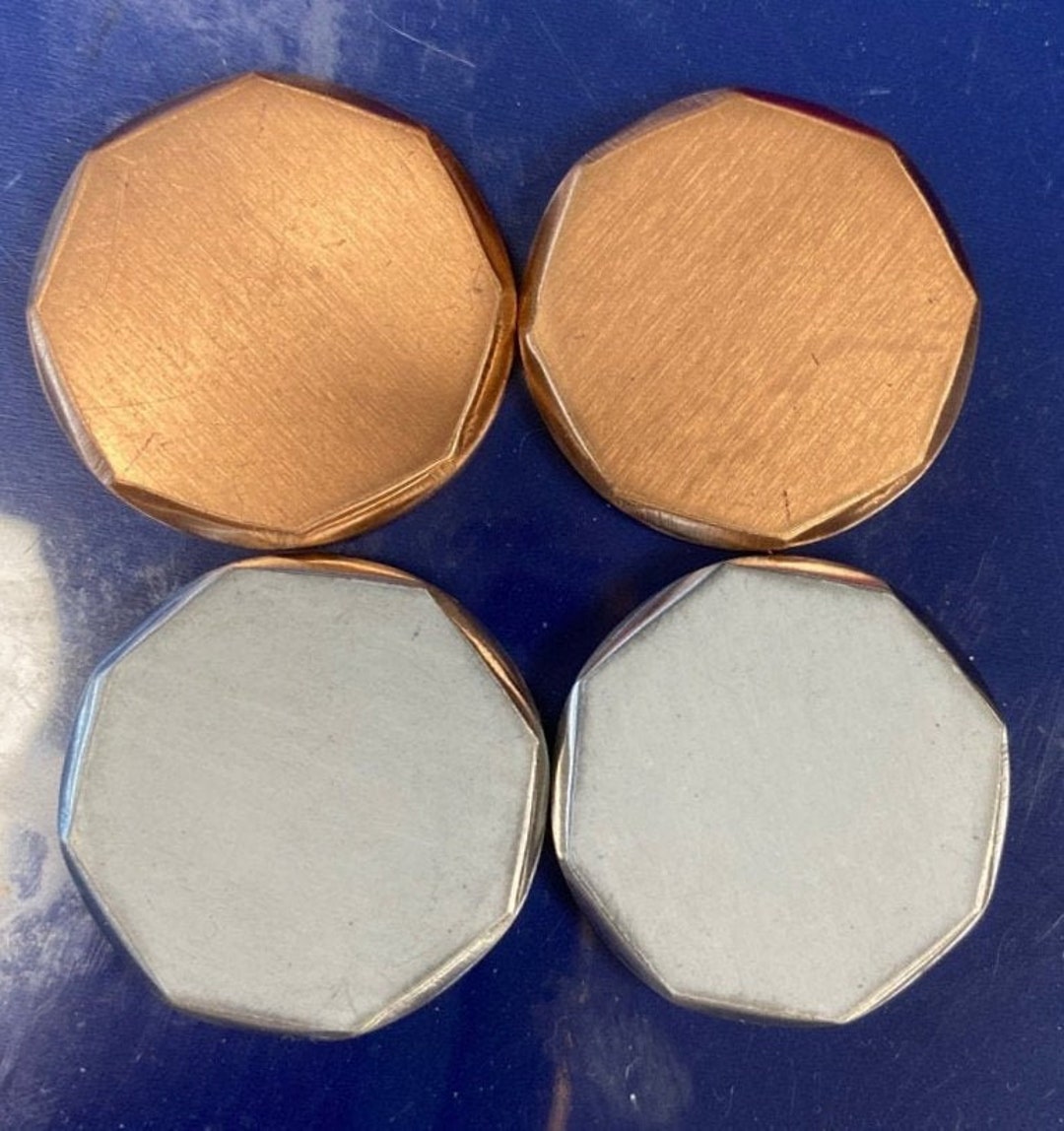 Piers's (200) Octagon Ball Markers in 1/8" Thick Copper - Etsy